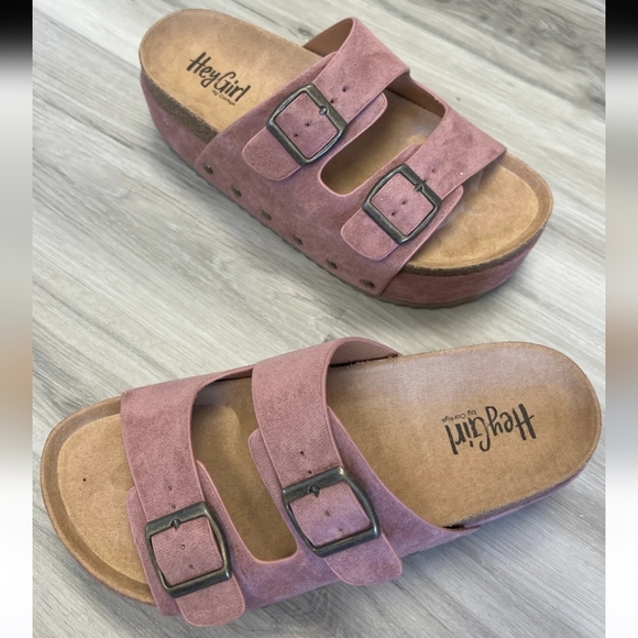 Corkys | Shoes | New Corkys Pink Platform Flatform Sandals | Poshmark